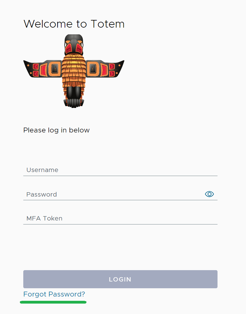Totem™ Doc: My Account